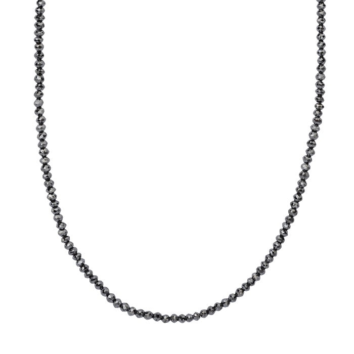 Diamantencollier mit schwarzen Diamanten Diamanten Mannheim Antwerpen